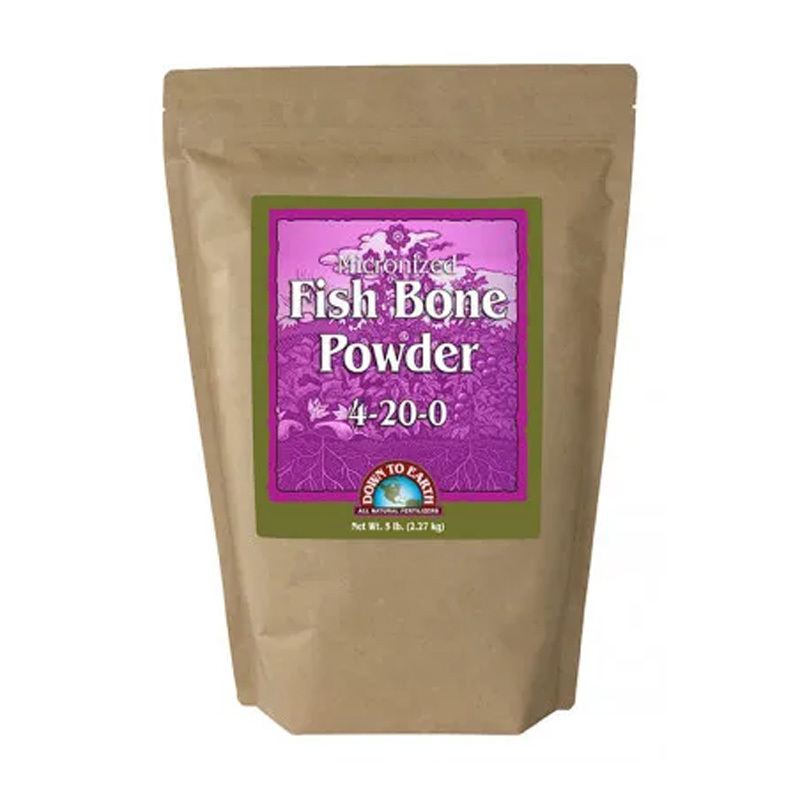 Down to Earth, FISH BONE POWDER 1lb, 4-20-0 | Ecotrin Ltd - Trinidad ...